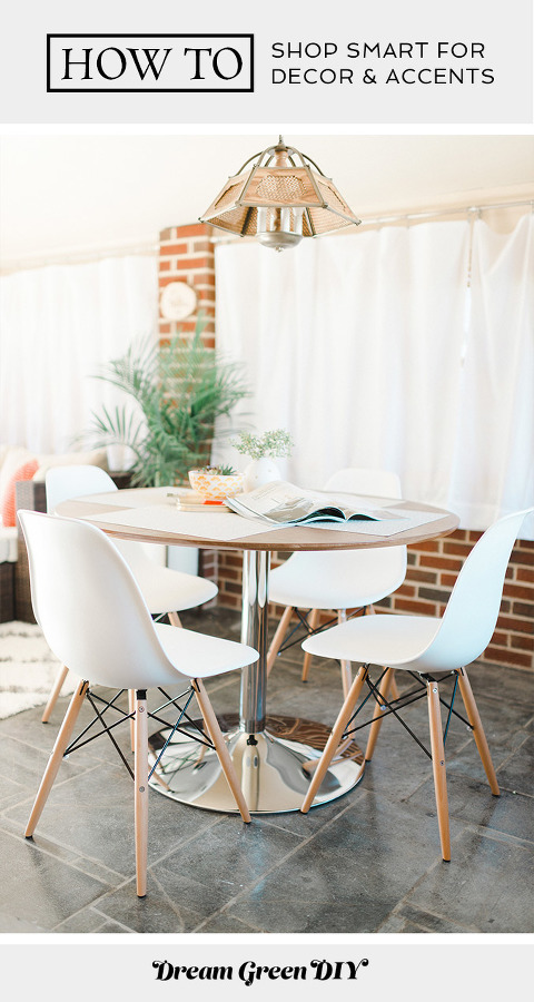 How To Shop Smart For Home Decor - Dream Green DIY