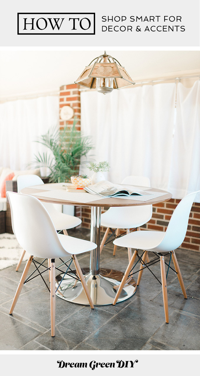 How To Shop Smart For Home Decor - Dream Green DIY