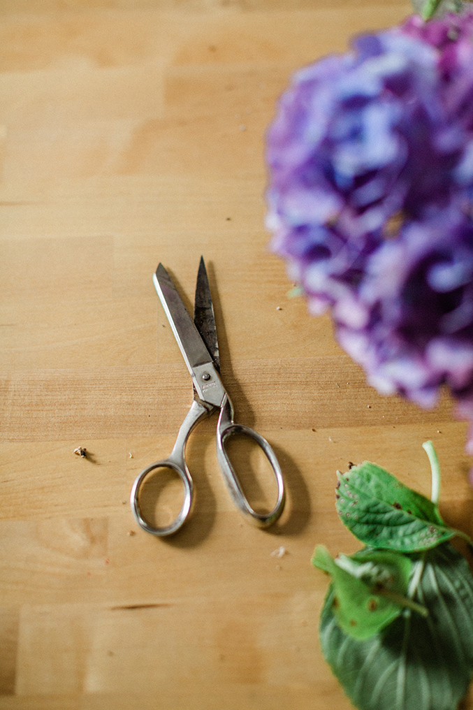DIY Single-Bloom Flower Arrangement - Dream Green DIY
