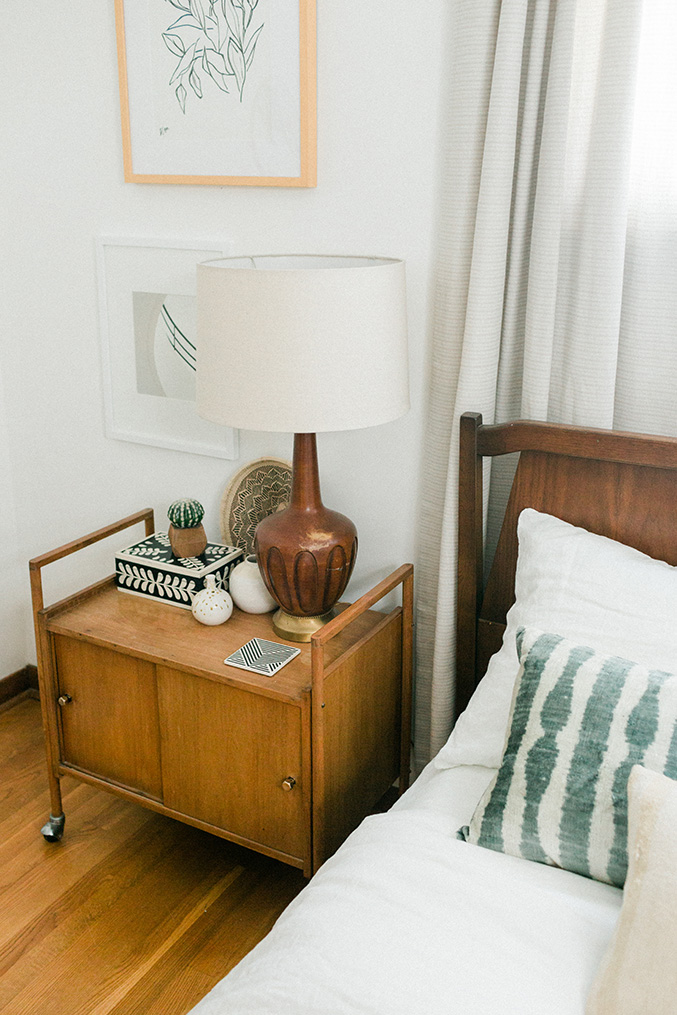 Updated Guest Room Tour - Dream Green DIY