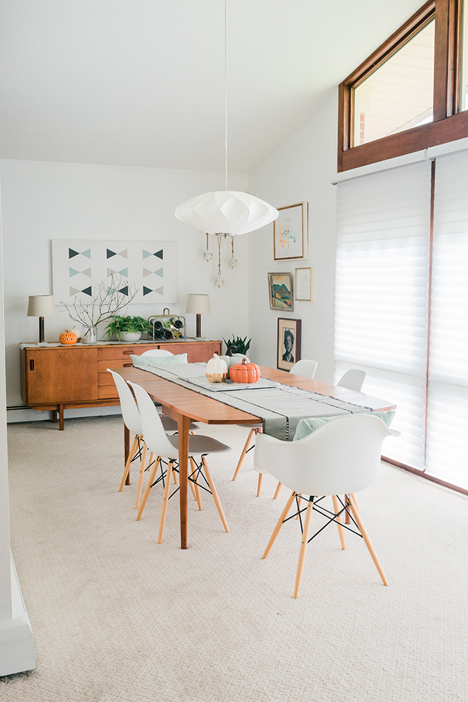 5 Easy Fall Décor Ideas For A Dining Room - Dream Green DIY