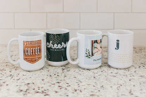 DIY Custom Photo Mug Rail For The Kitchen - Dream Green DIY