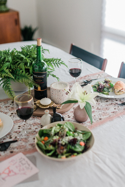 Valentine's Day Dinner For Two At Home - Dream Green DIY