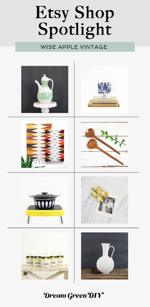 Etsy Spotlight: Wise Apple Vintage - Dream Green DIY