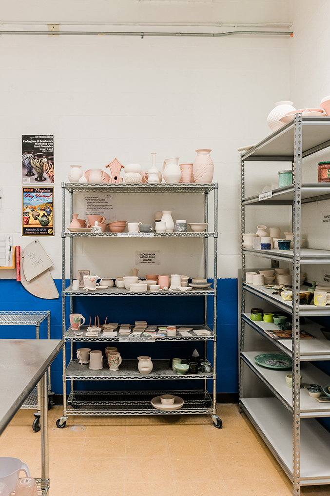 My Arrangement At The Pottery Studio - Dream Green DIY