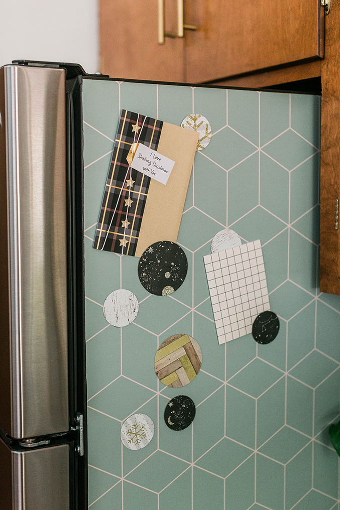 Turn A Tissue Box Into DIY Magnets - Dream Green DIY