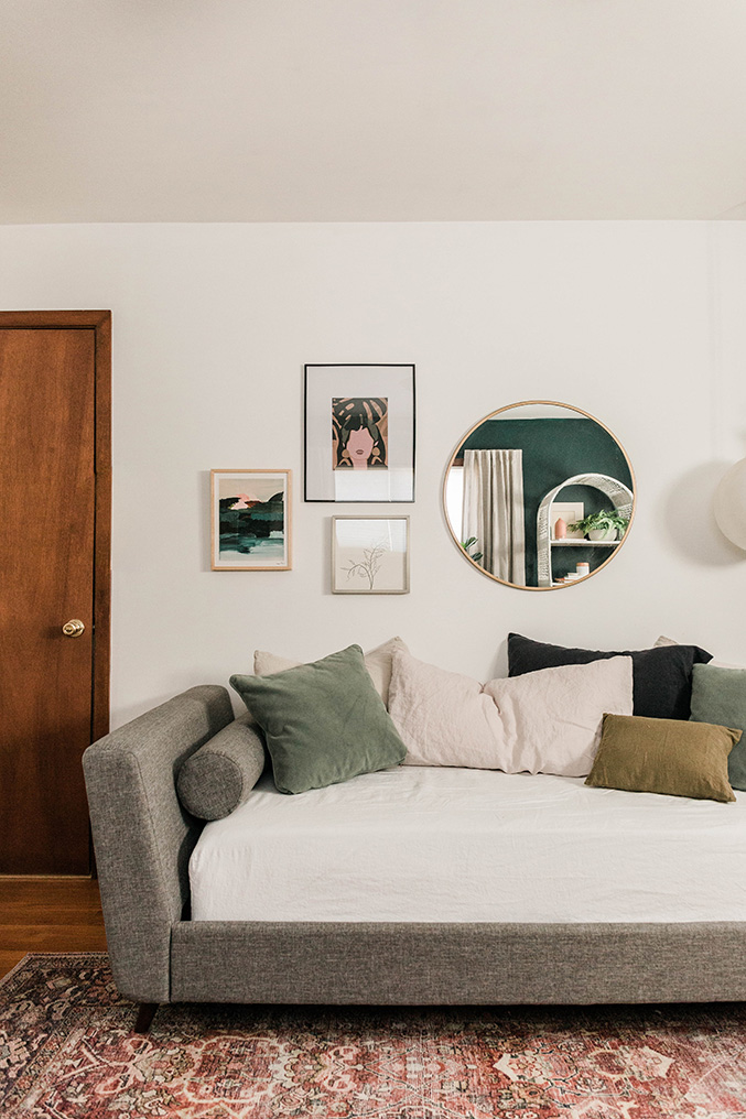 Tour Our Guest Room 'Make-UNDER' - Dream Green DIY