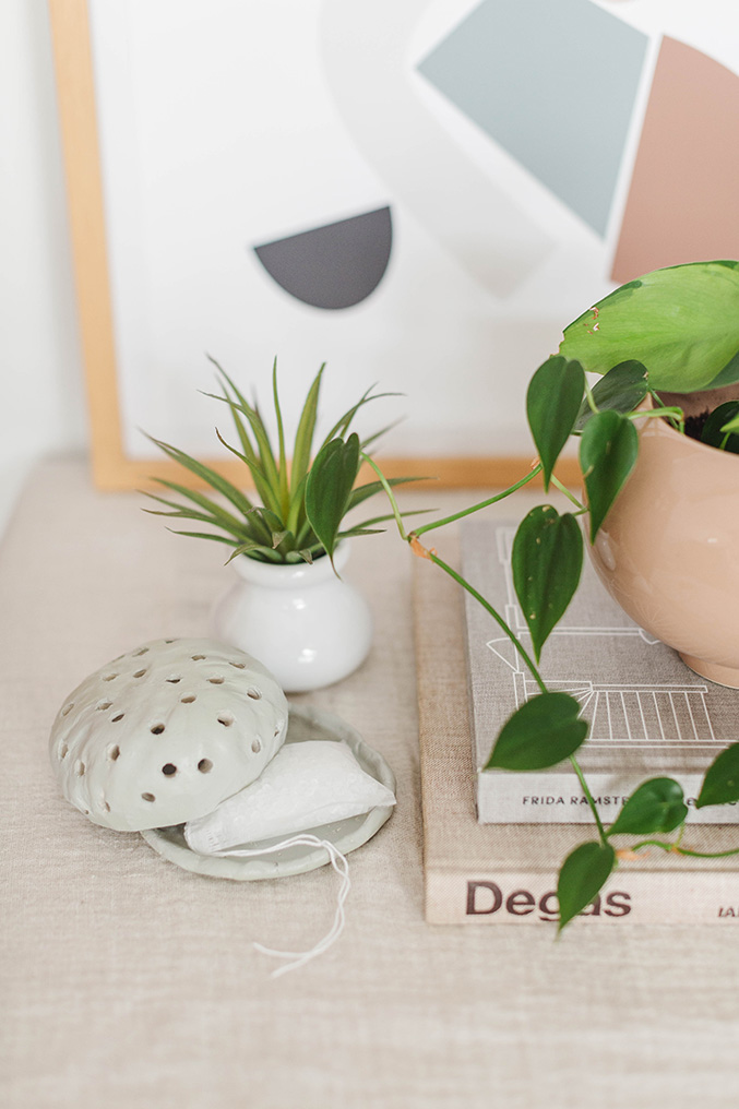 How to Make An Air-Dry Clay Diffuser - Dream Green DIY