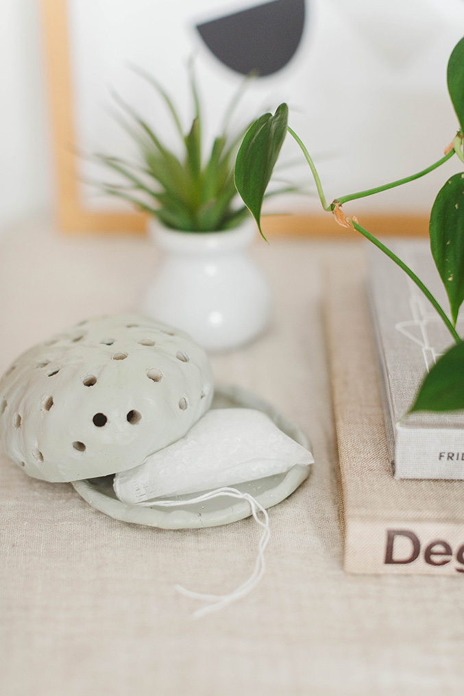 How to Make An Air-Dry Clay Diffuser - Dream Green DIY