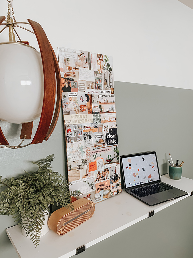 How To Make A DIY Vision Board - Dream Green DIY