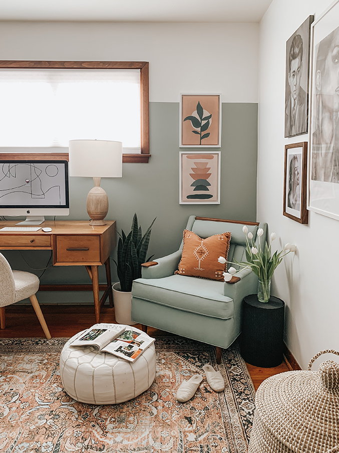 DIY Reclaimed Wood Feature Wall Tutorial - Dream Green DIY