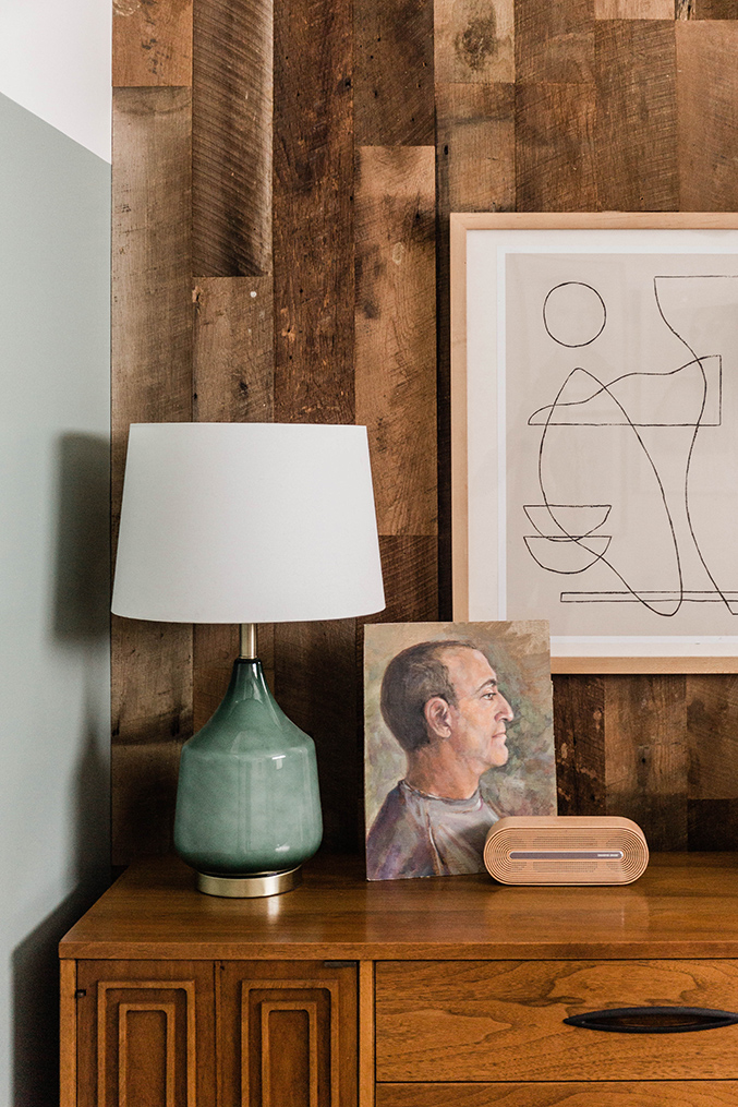 DIY Reclaimed Wood Feature Wall Tutorial - Dream Green DIY