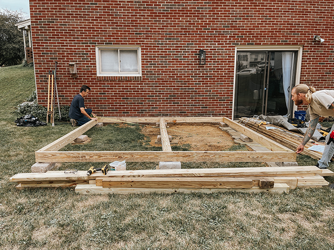 How to Build a DIY Platform Deck - Dream Green DIY