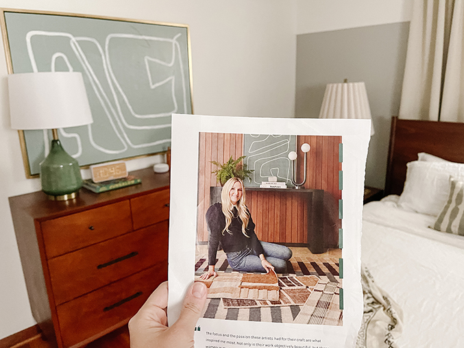 DIY Abstract Art Using What You Have - Dream Green DIY