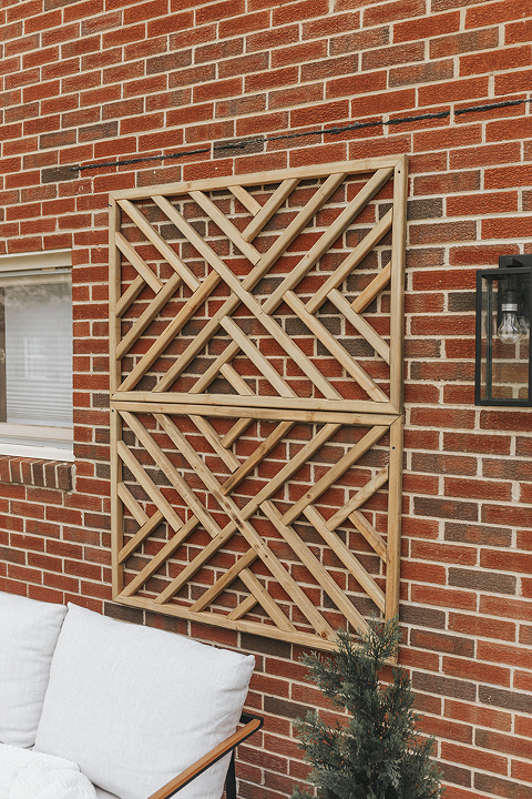 DIY Chippendale Fence Panel Trellis - Dream Green DIY