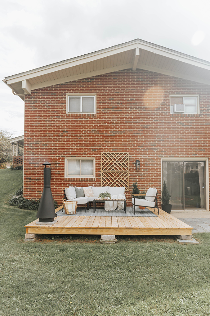 New Mid-Century Chiminea For The Deck - Dream Green DIY