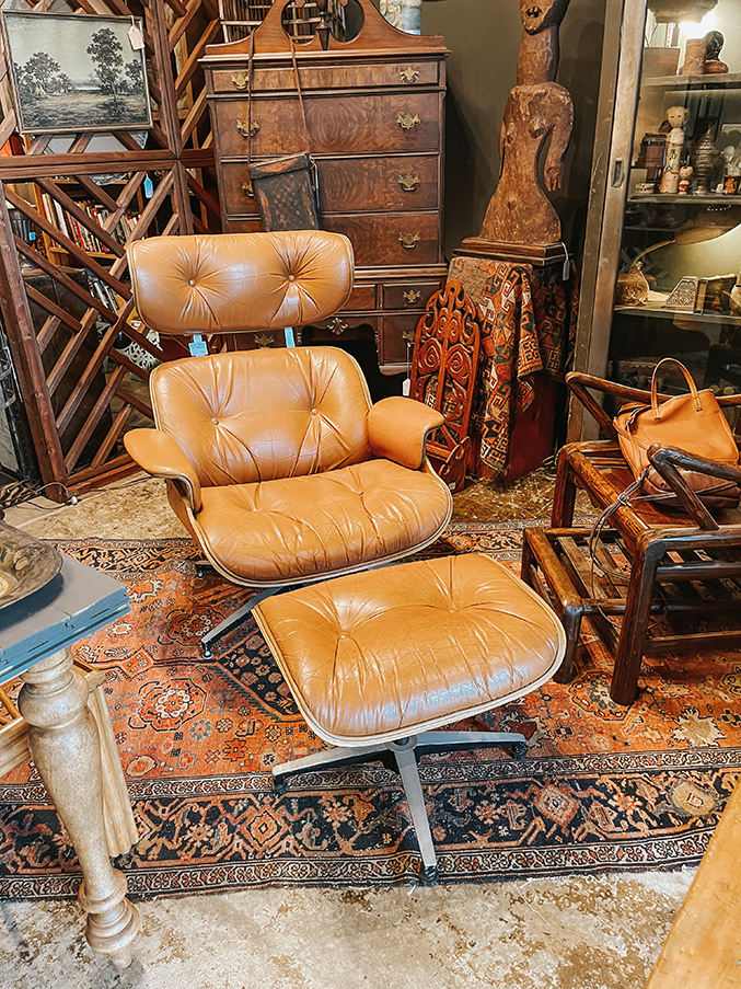 Secondhand Score: Mid-Century Lounge Chair - Dream Green DIY