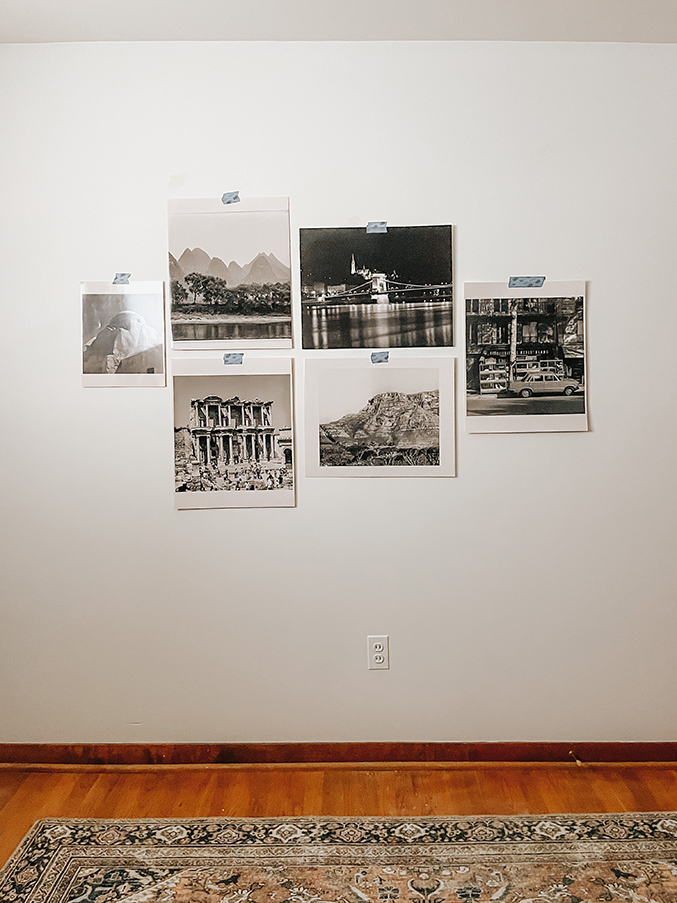 DIY Magnetic Paint Art Gallery Wall - Dream Green DIY