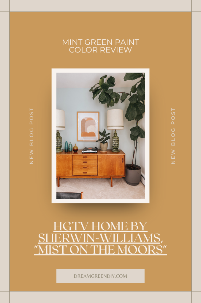 A New Paint Color For Our Home - Dream Green DIY