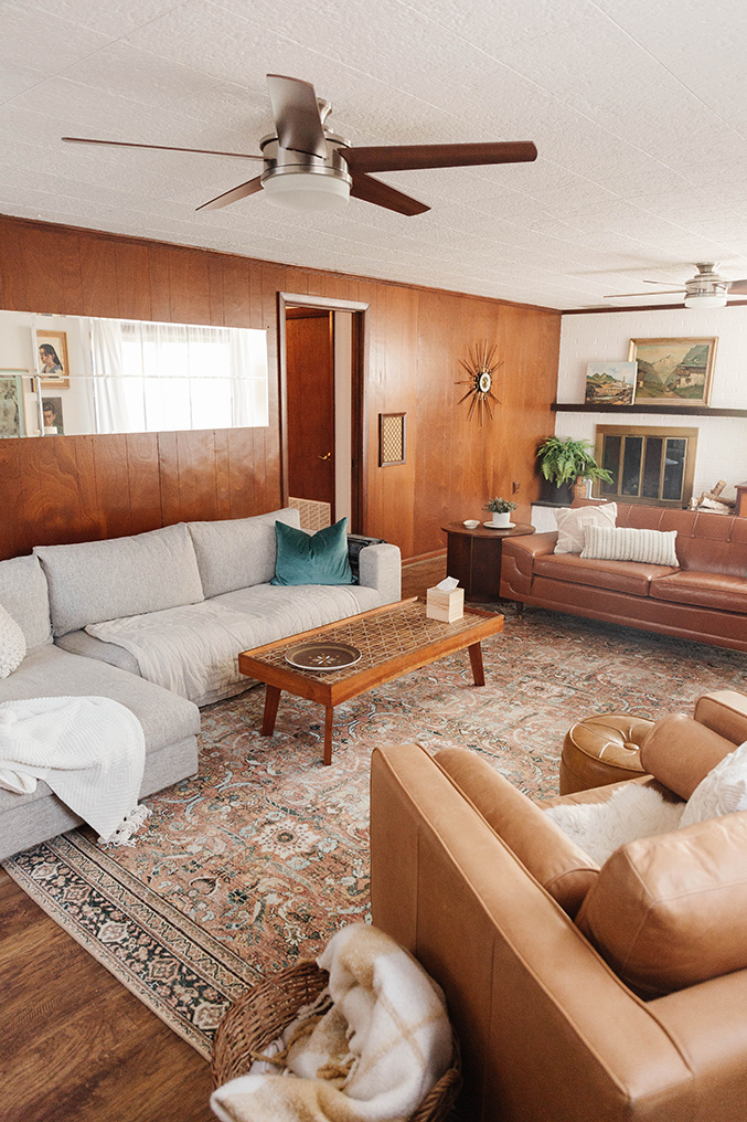 Turn A Dated Hall Into A Stylish Haven - Dream Green DIY