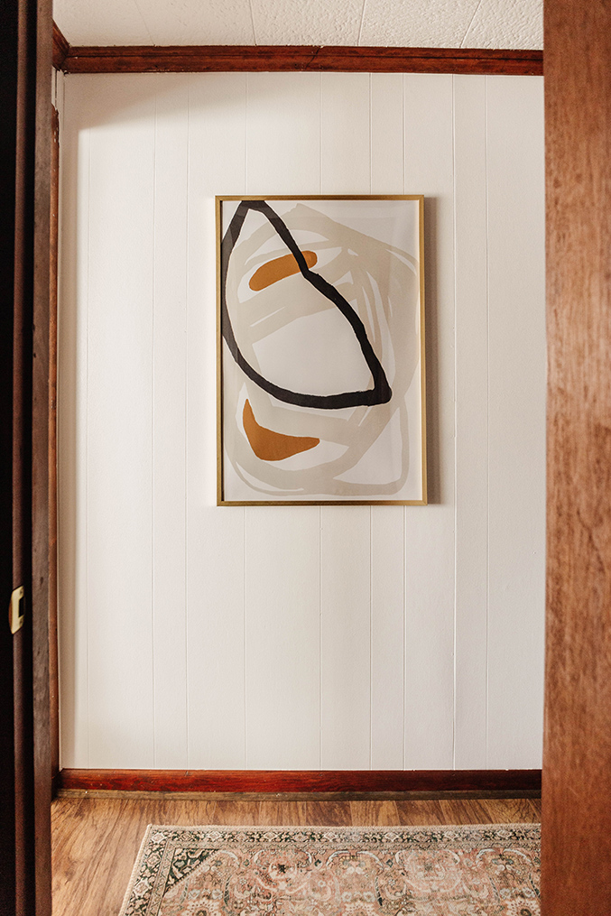 Turn A Dated Hall Into A Stylish Haven - Dream Green DIY