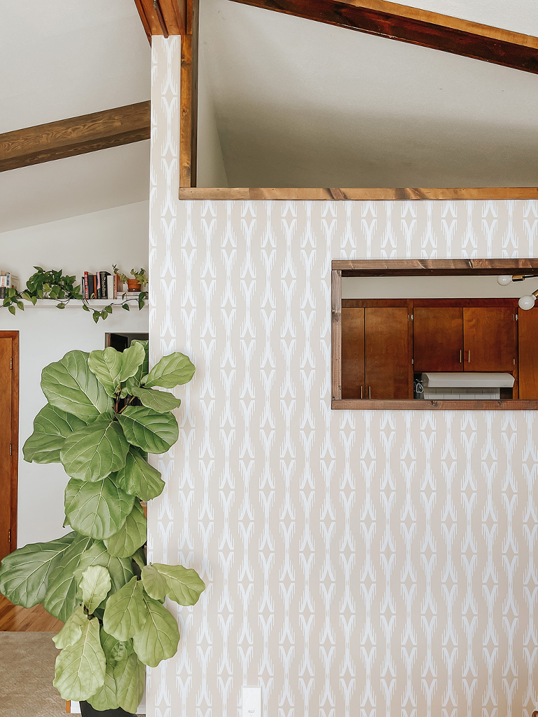 How To Create A Wallpaper Feature Wall - Dream Green DIY