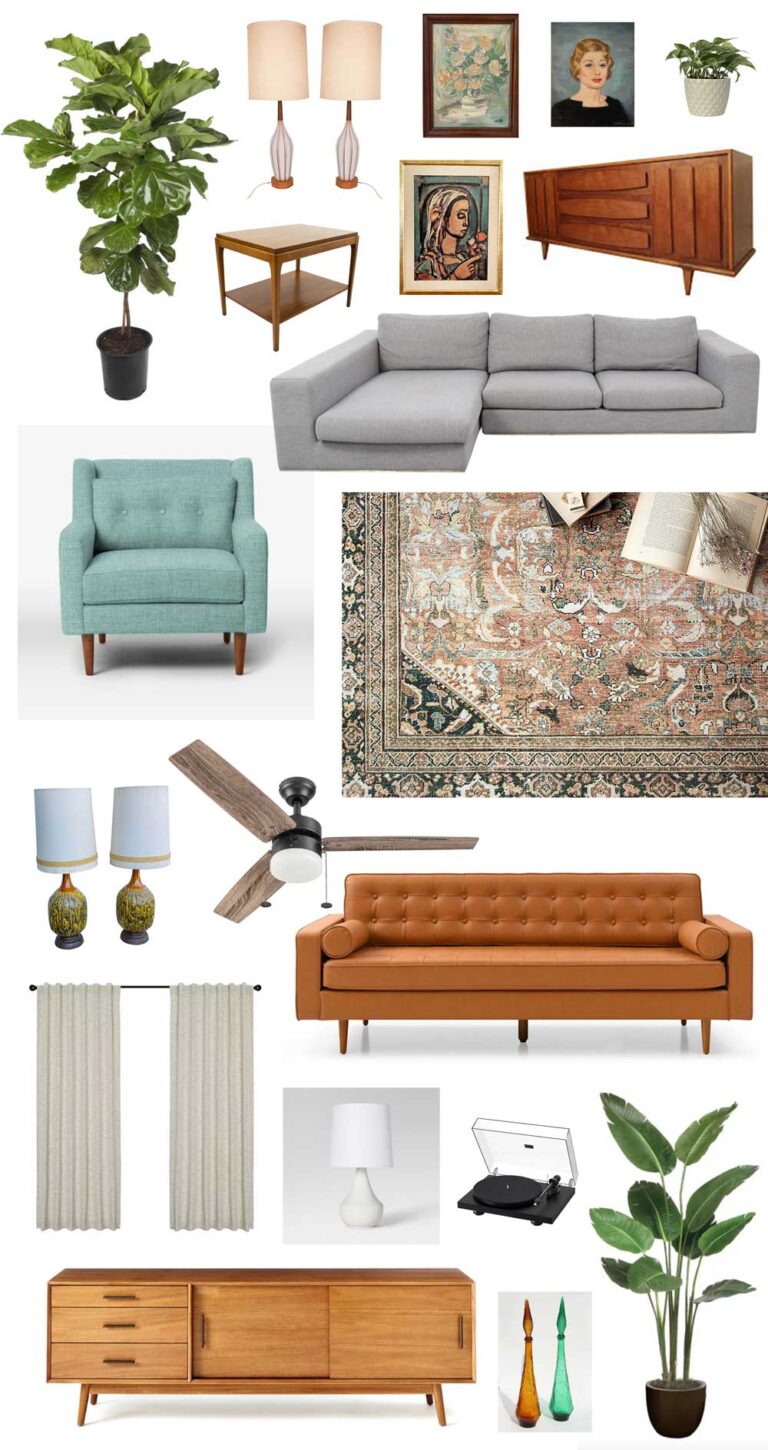 New Home Mood Board: Sunroom - Dream Green DIY