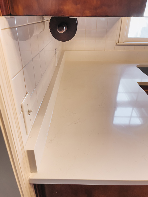 New Quartz Countertops In The Kitchen - Dream Green DIY