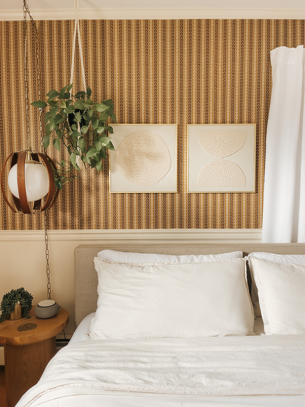 DIY Framed Textured Wall Art - Dream Green DIY