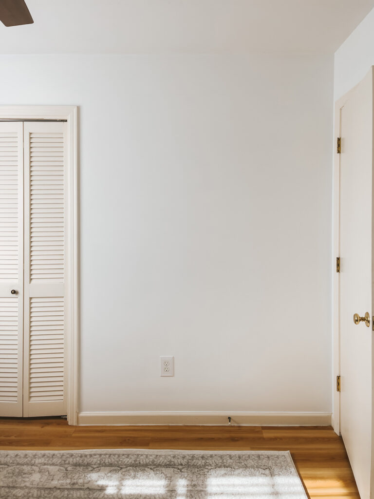 DIY Faux Wallpaper Feature Wall - Dream Green DIY