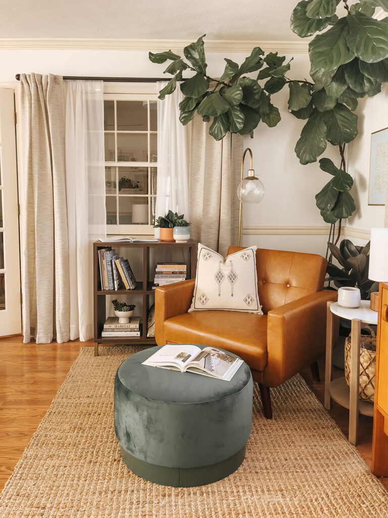 Styling A Cozy Reading Nook - Dream Green DIY