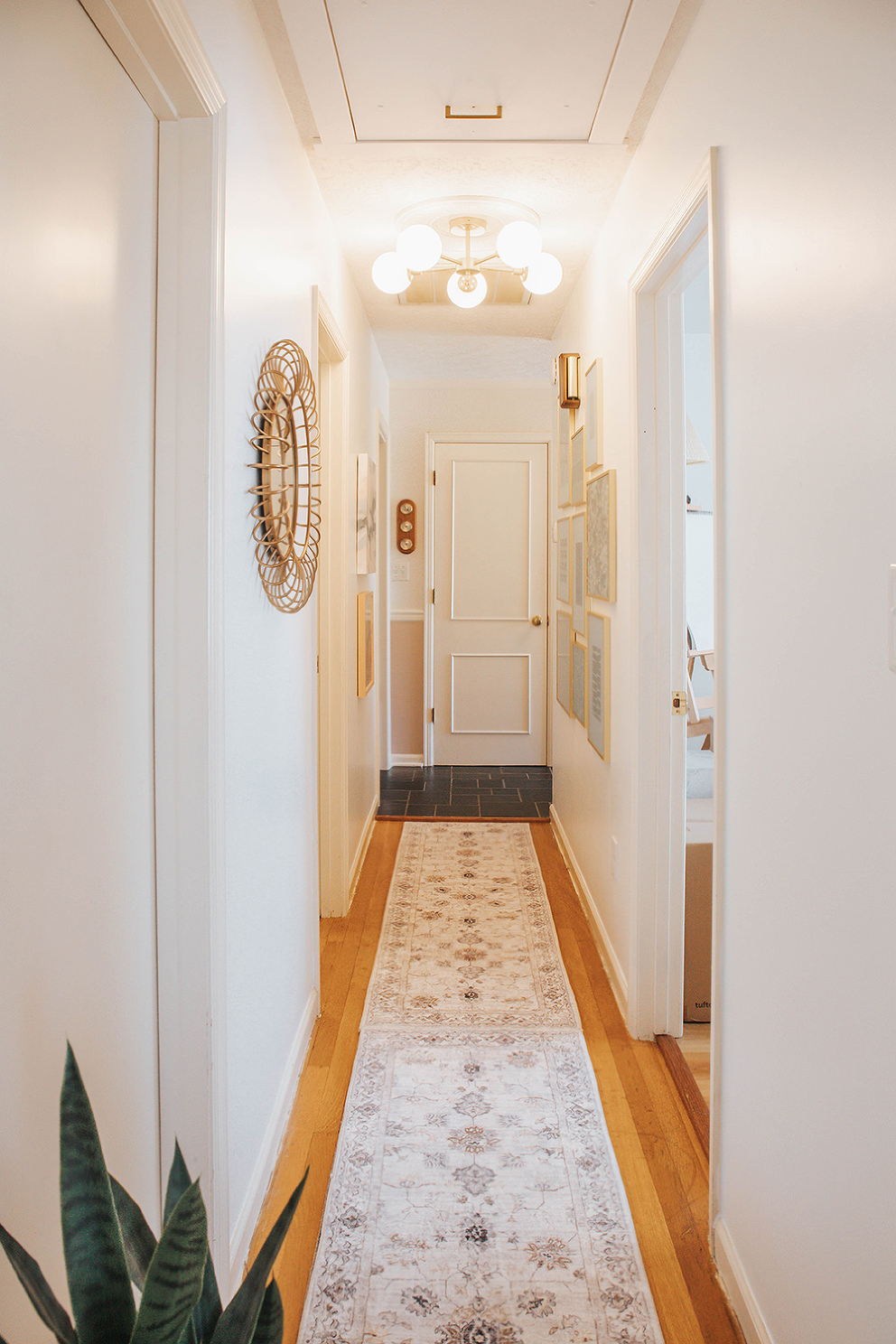 Renter-Friendly Hallway Makeover Hacks - Dream Green DIY