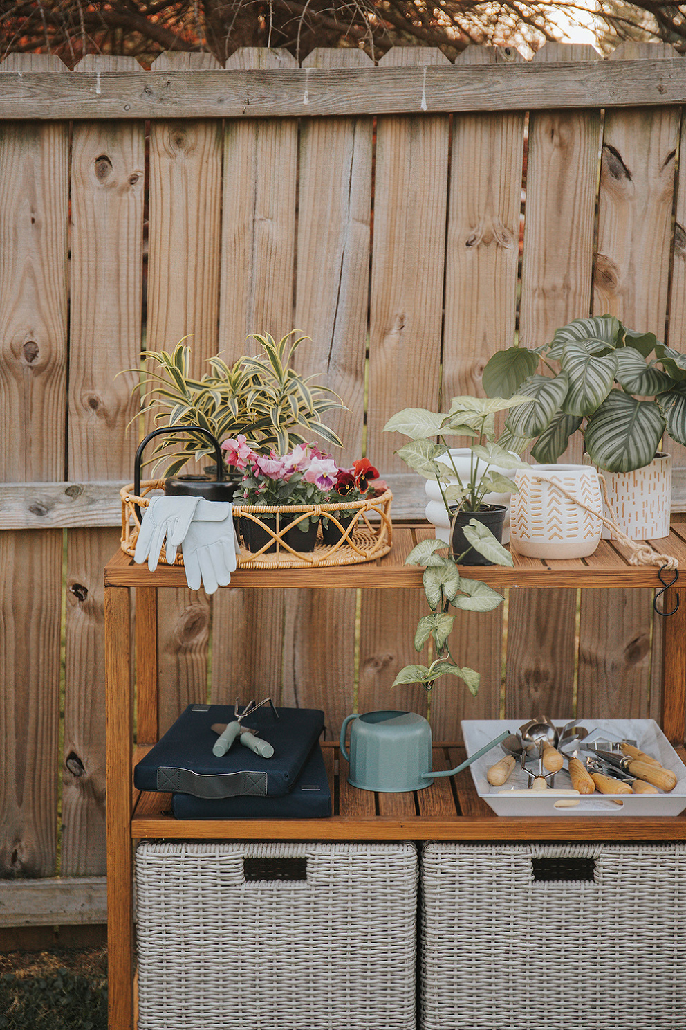 How To Style A Console Three Ways - Dream Green DIY