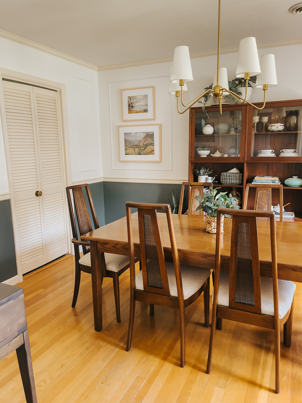 New Art Theme For The Dining Room - Dream Green DIY