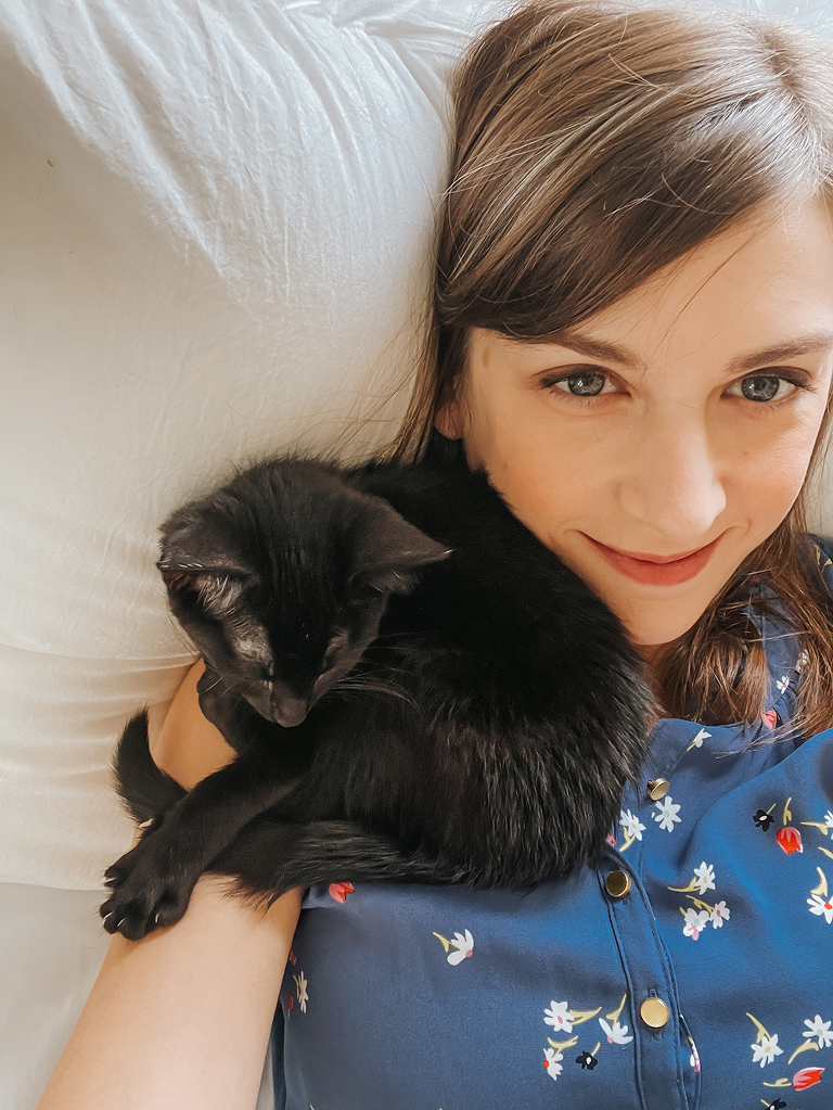 Introducing Our New Rescue Kitten Marlo - Dream Green DIY