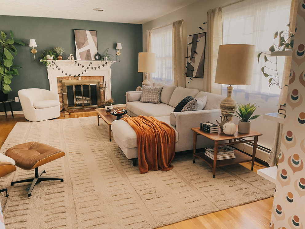 Halloween Living Room Décor Ideas - Dream Green DIY