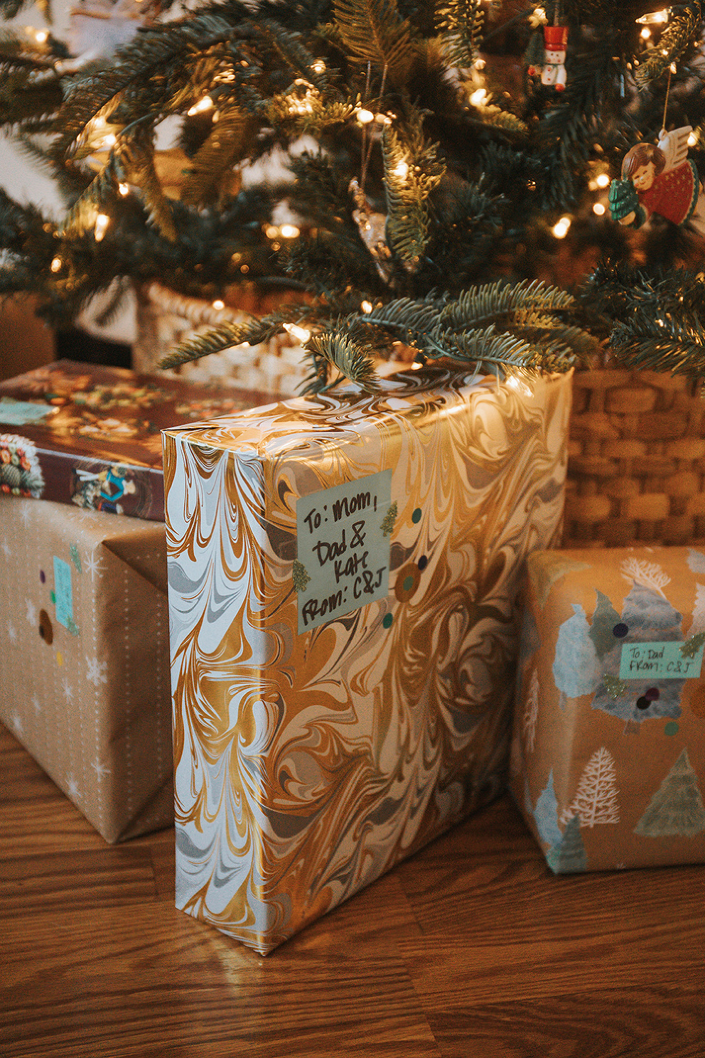 "Draw Names" Christmas Gift Exchange - Dream Green DIY