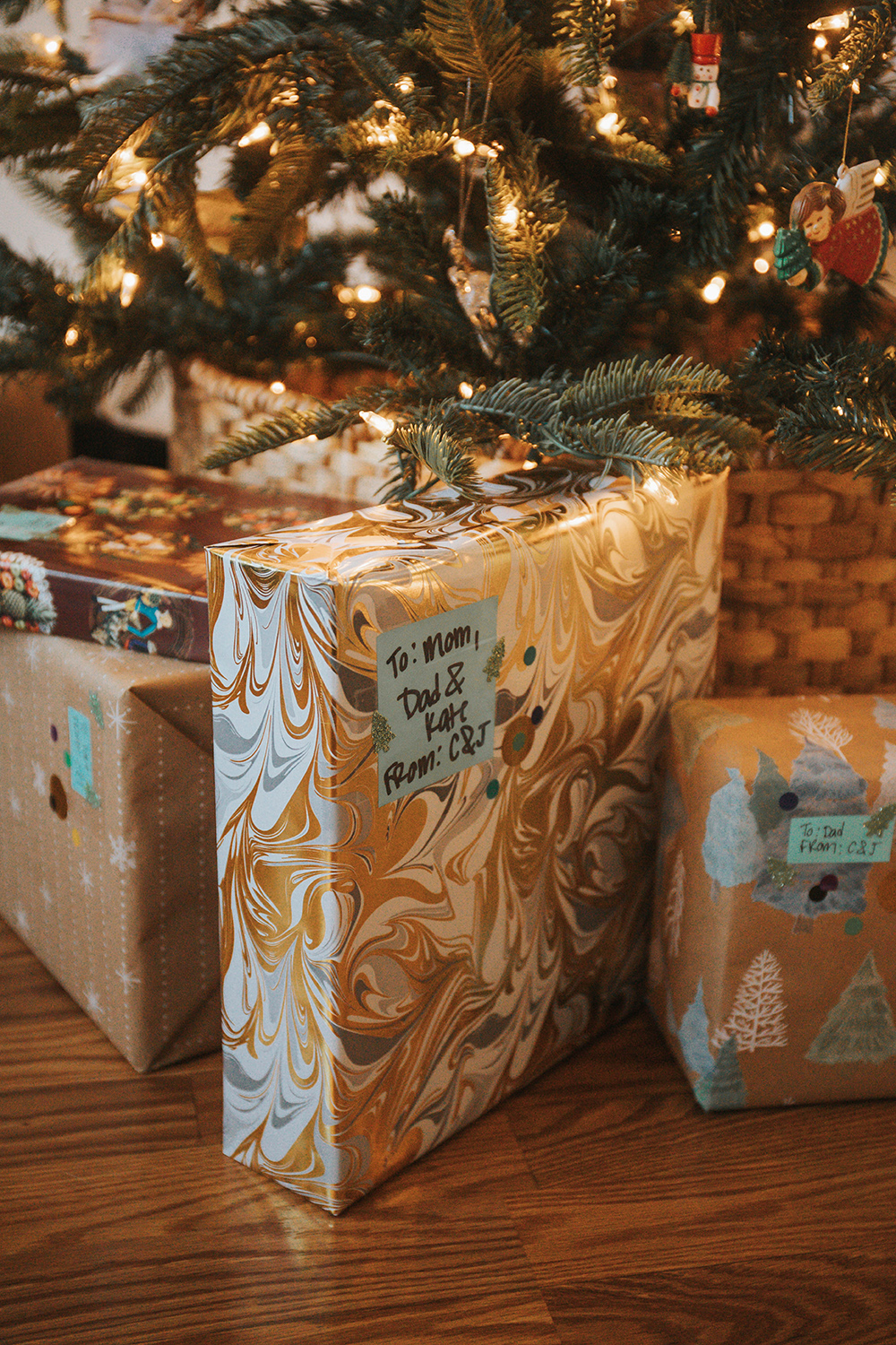 "Draw Names" Christmas Gift Exchange - Dream Green DIY