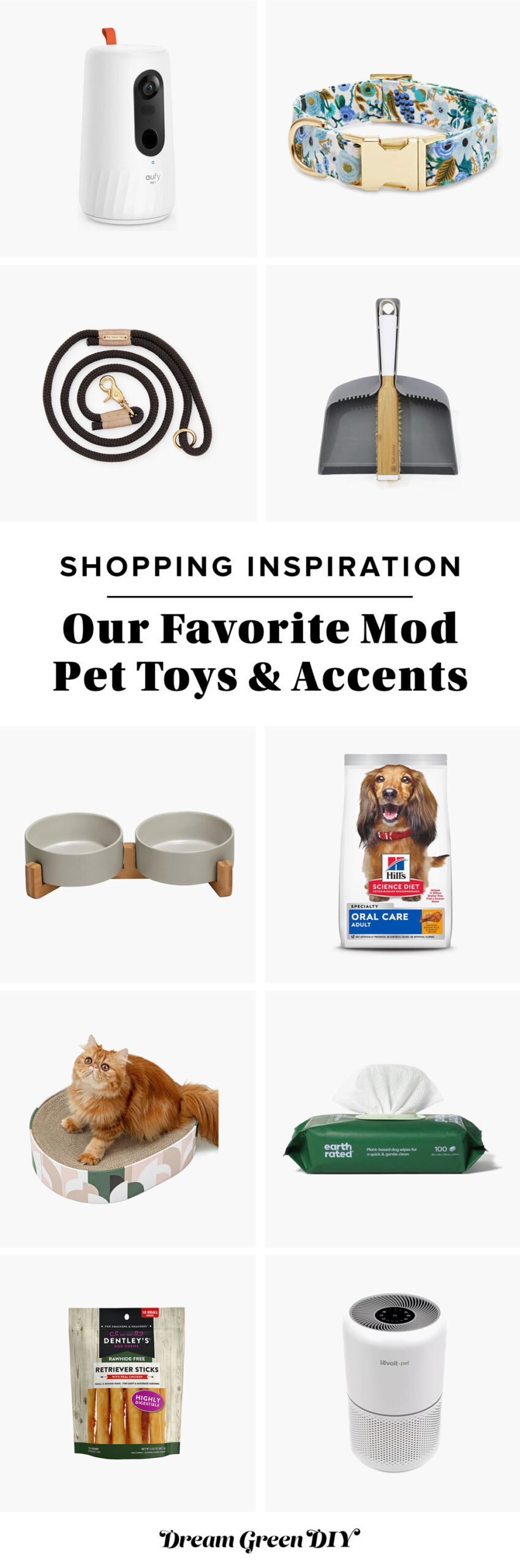 Roundup Of Our Favorite Pet Products - Dream Green DIY