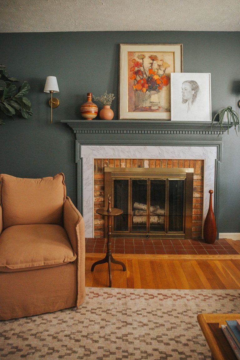 New Revival Rug In The Living Room - Dream Green DIY