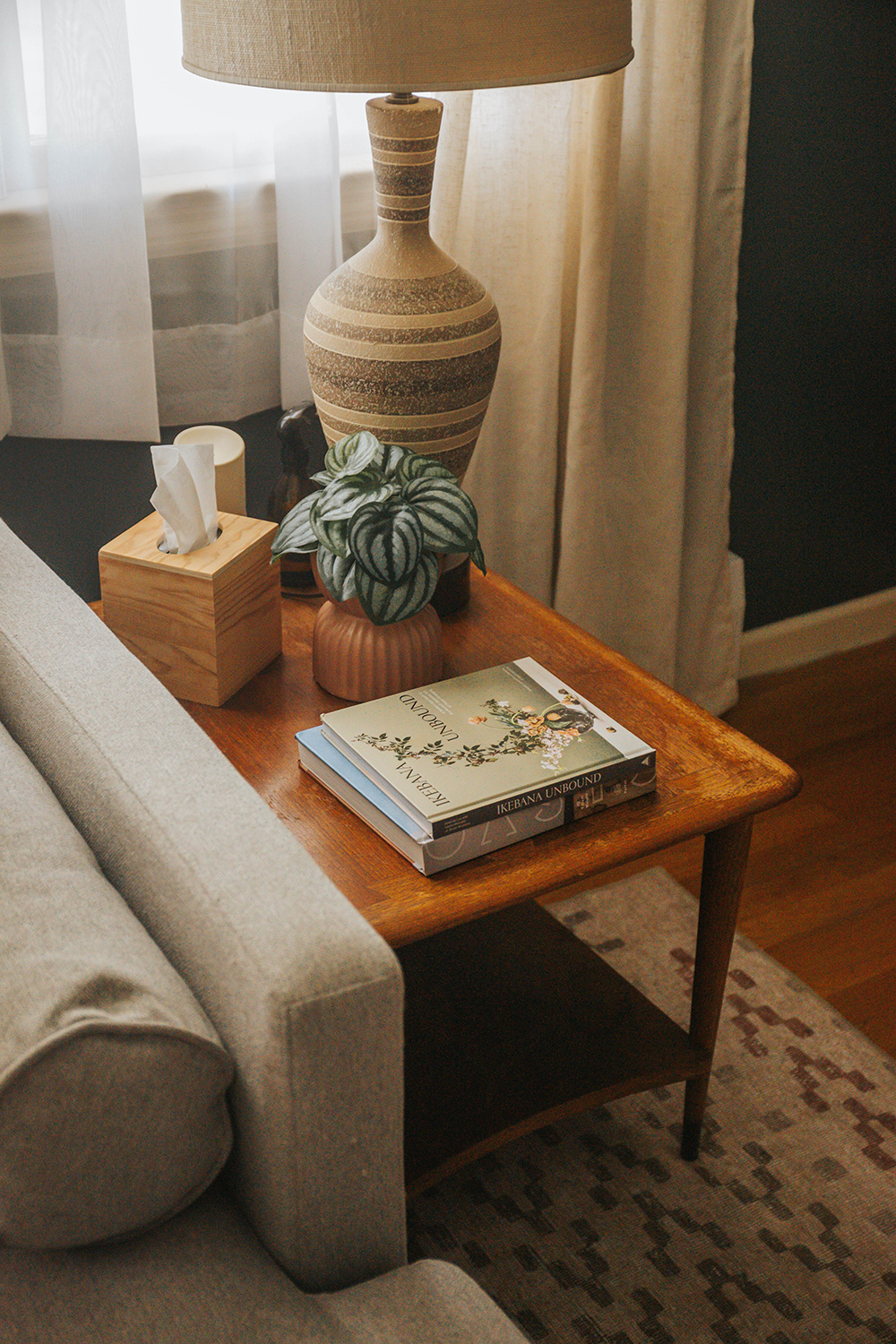 New Revival Rug In The Living Room - Dream Green DIY