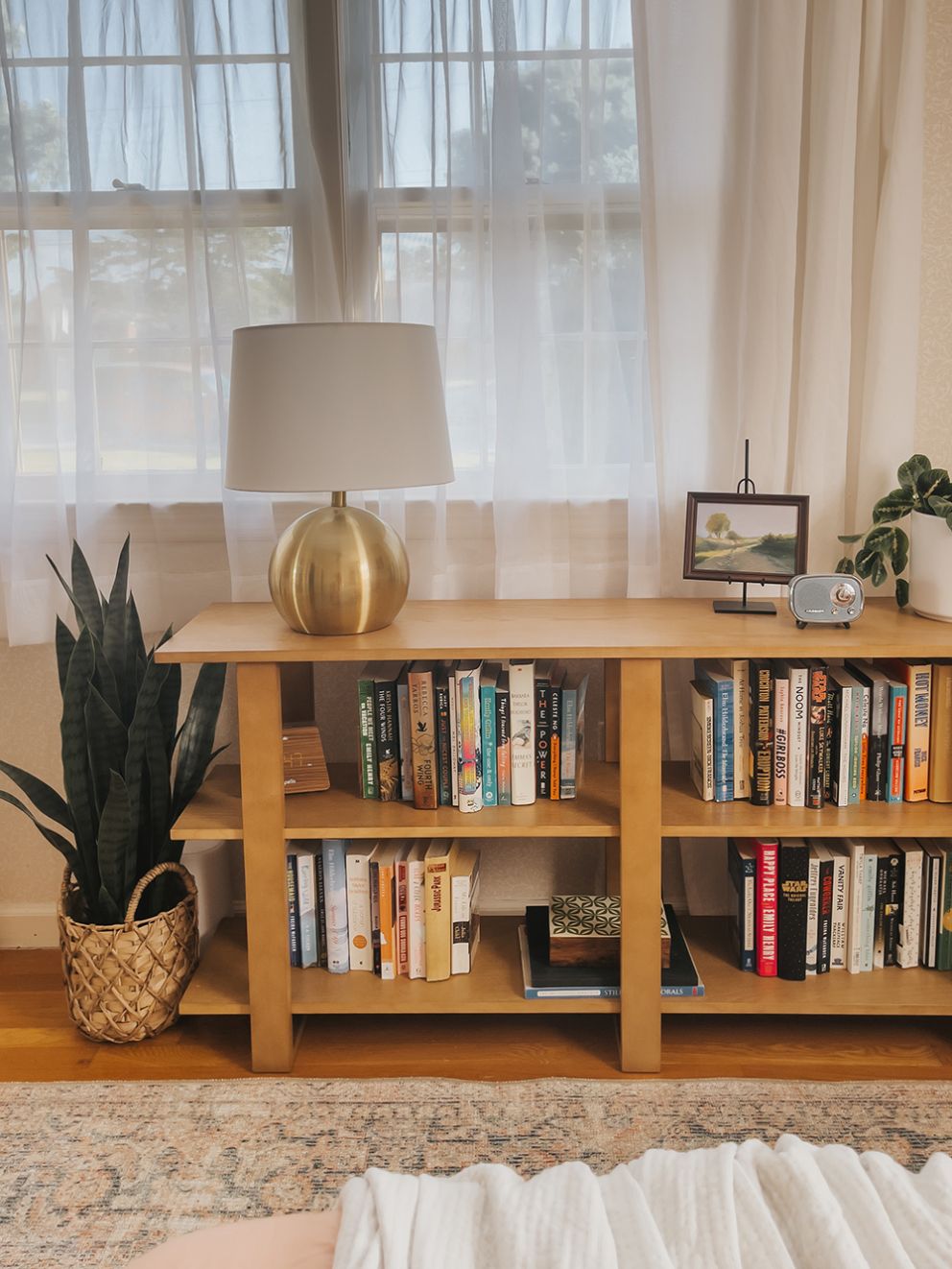 Styling The Burrow Index Bookcase - Dream Green DIY