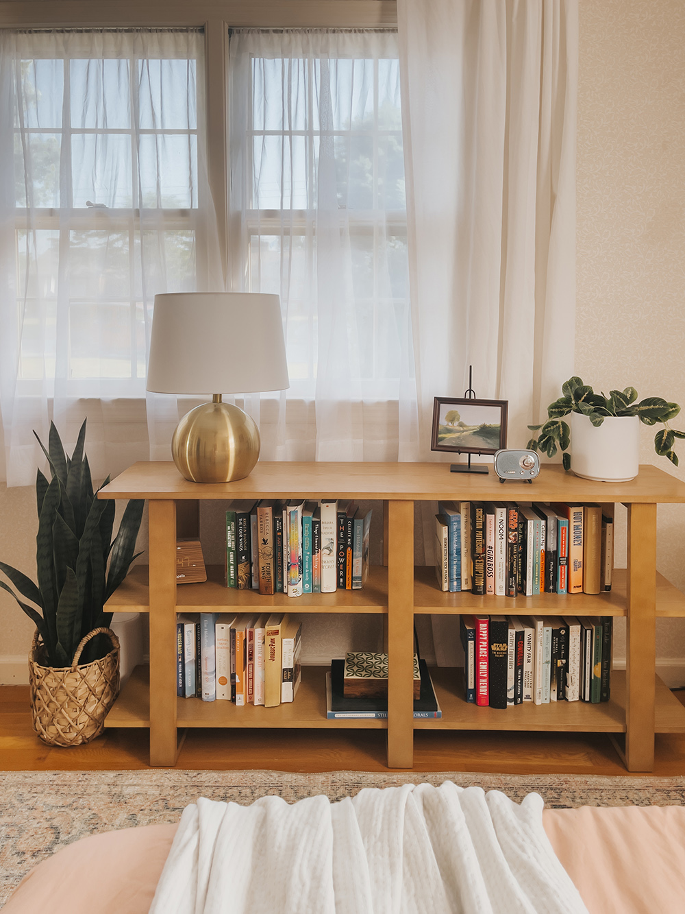 Styling The Burrow Index Bookcase - Dream Green DIY