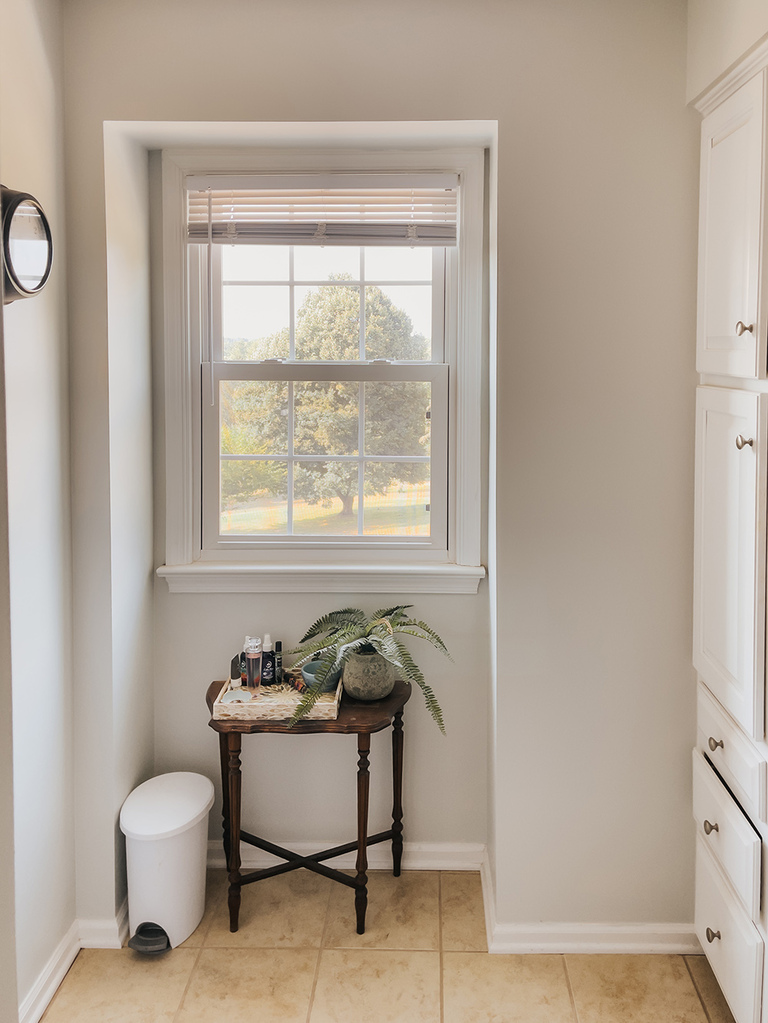 Botanical Window Alcove Wallpaper Project - Dream Green DIY