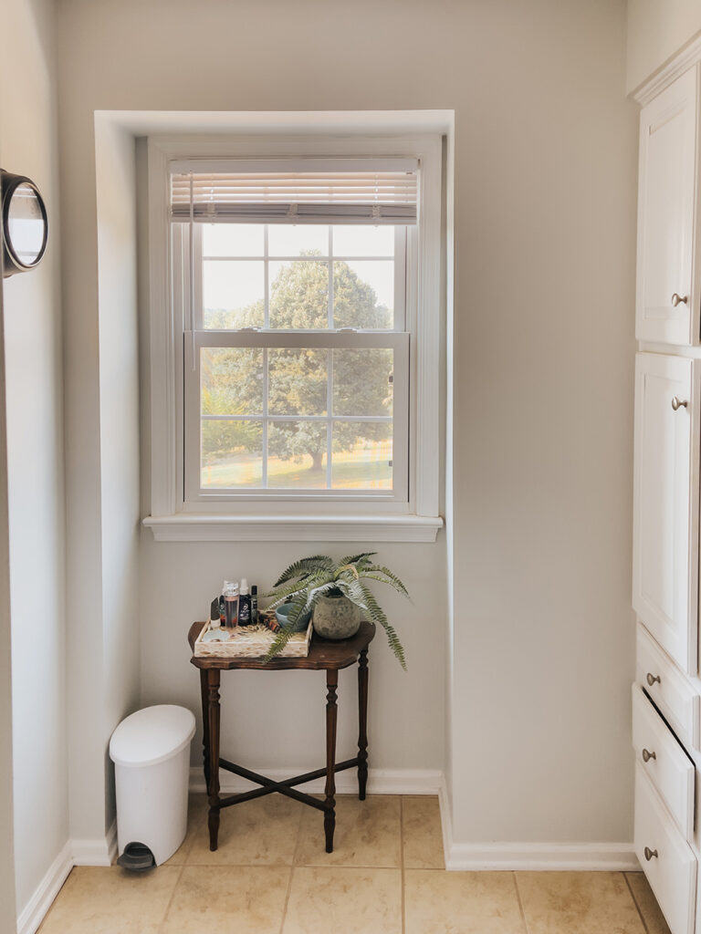 Botanical Window Alcove Wallpaper Project - Dream Green DIY