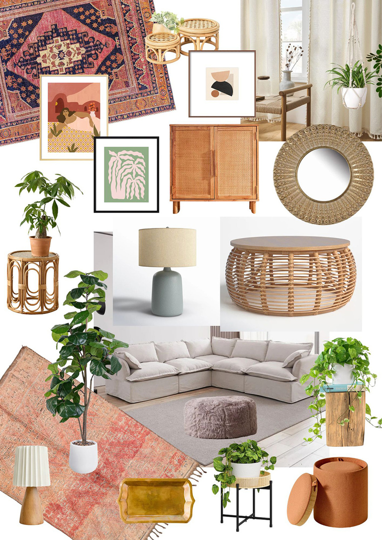 February 2025 Home Mood Boards - Dream Green DIY