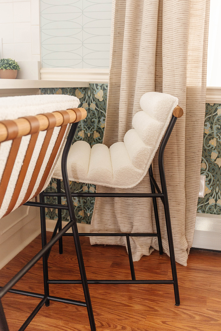 Styling The Modern Vail Stool Two Ways - Dream Green DIY