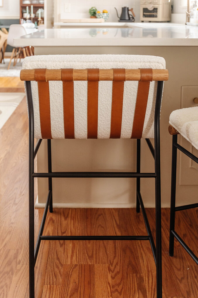 Styling The Modern Vail Stool Two Ways - Dream Green DIY