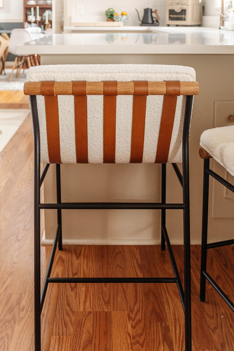 Styling The Modern Vail Stool Two Ways - Dream Green DIY