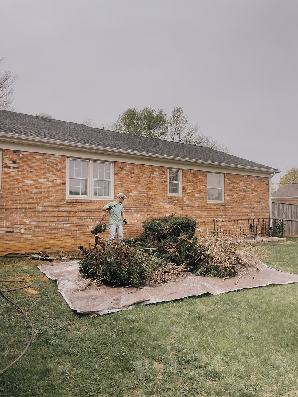 How To Build A DIY Hardscape Patio - Dream Green DIY